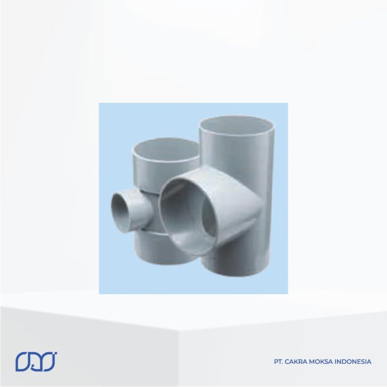 Ukuran Fitting PVC AW Merk CM: EQUAL TEE - Distributor Pipa Surabaya
