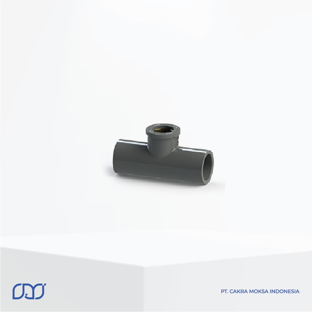 Ukuran Fitting PVC AW Merk RUCIKA: FAUCET TEE WITH METAL INSERT ...