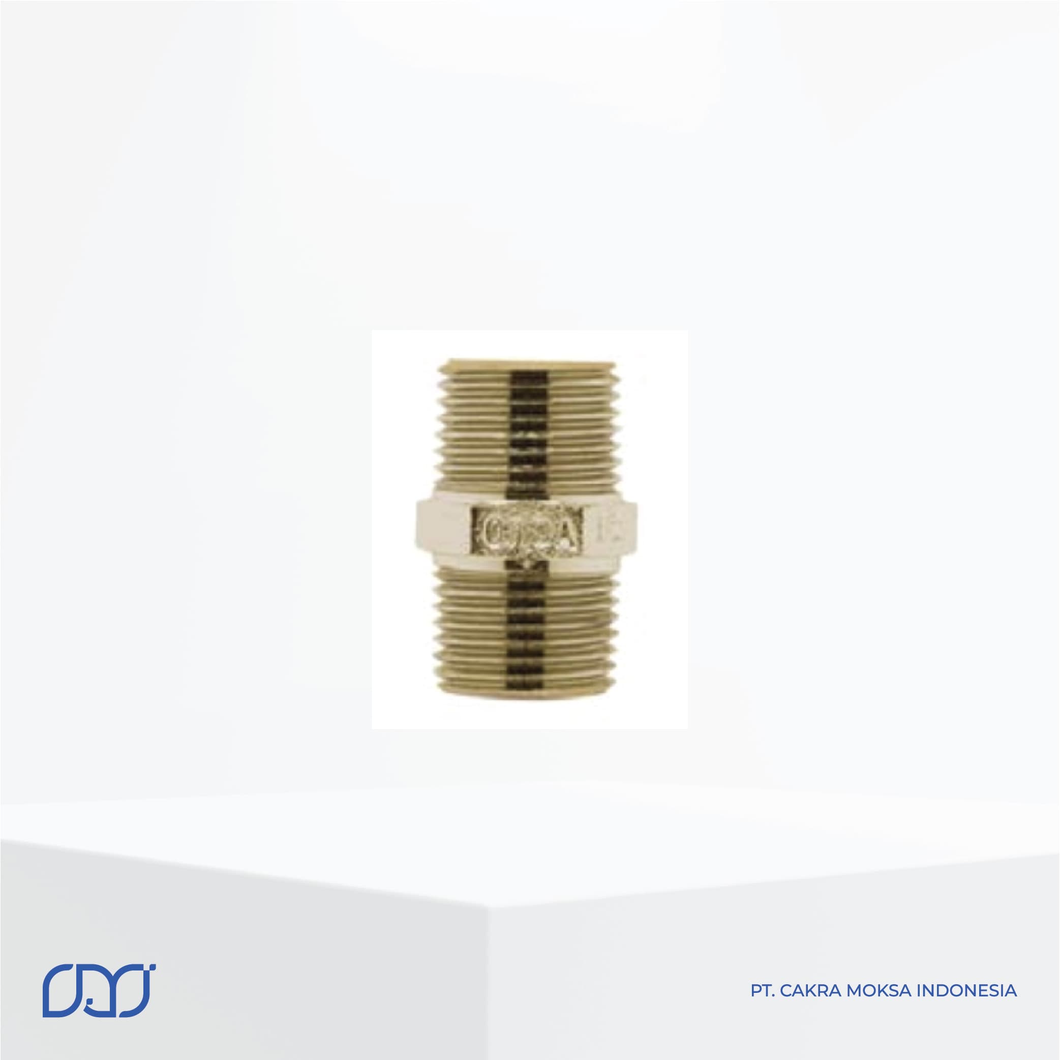 Ukuran Brass Fitting Merk ONDA: DOUBLE NIPPLE (KUNINGAN) - Distributor ...