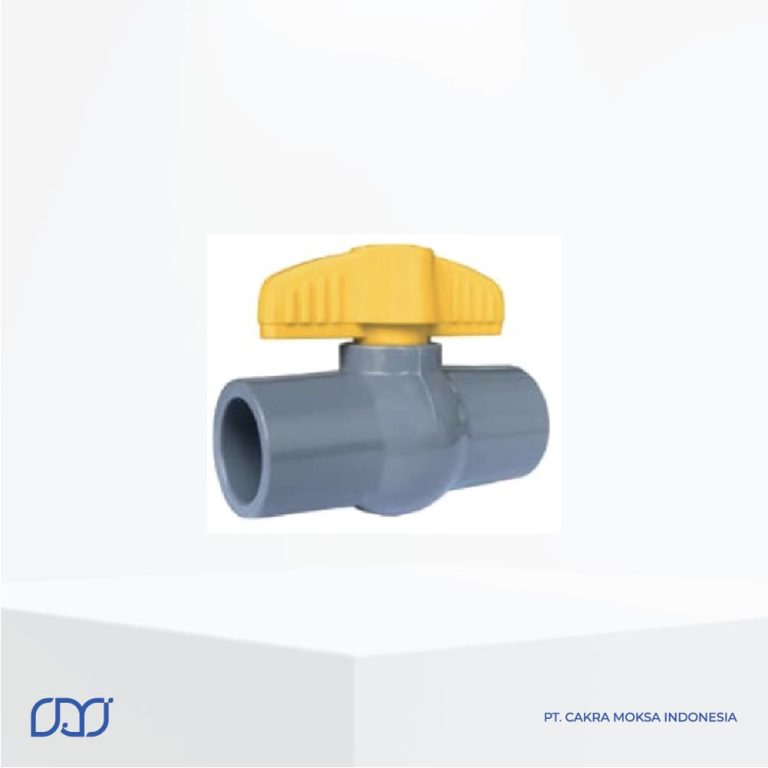 Ukuran VALVE PVC Merk ONDA: PVBG (POLOS) - Distributor Pipa Surabaya